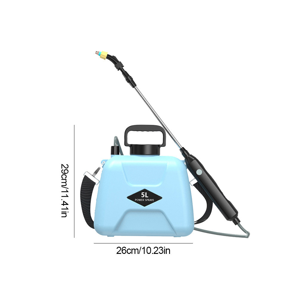 5L Electric Sprayer USB Rechargeable Garden Sprinklers Telescopic ...