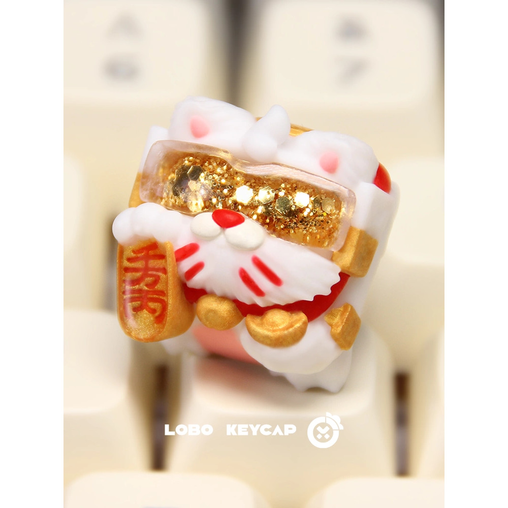 Little Radish Original Keycap Lucky Cat Series Money Multi-Keycap Cute Keycap | Shopee Malaysia
