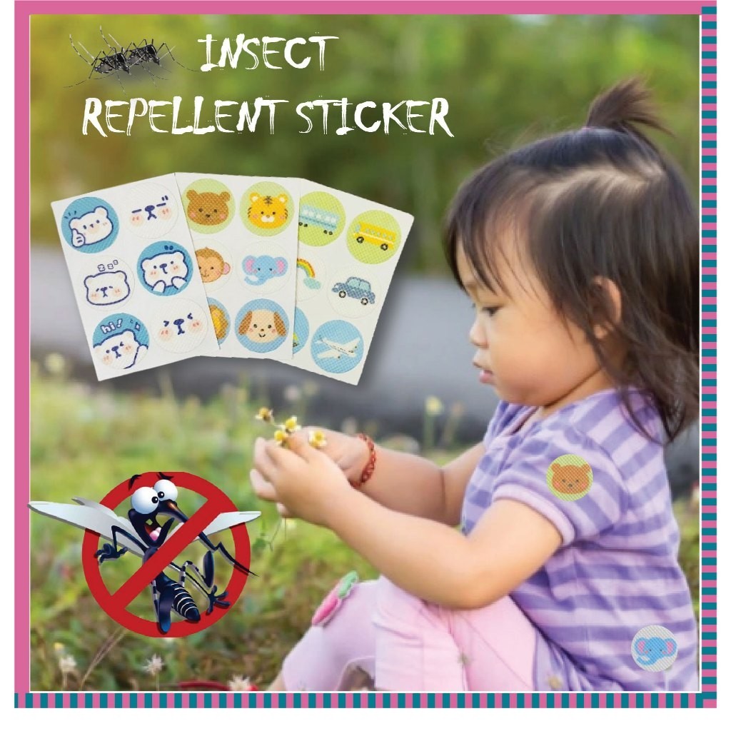 Baby Kids Children Mosquito Repellent Sticker 12 hours Patch Japan ...