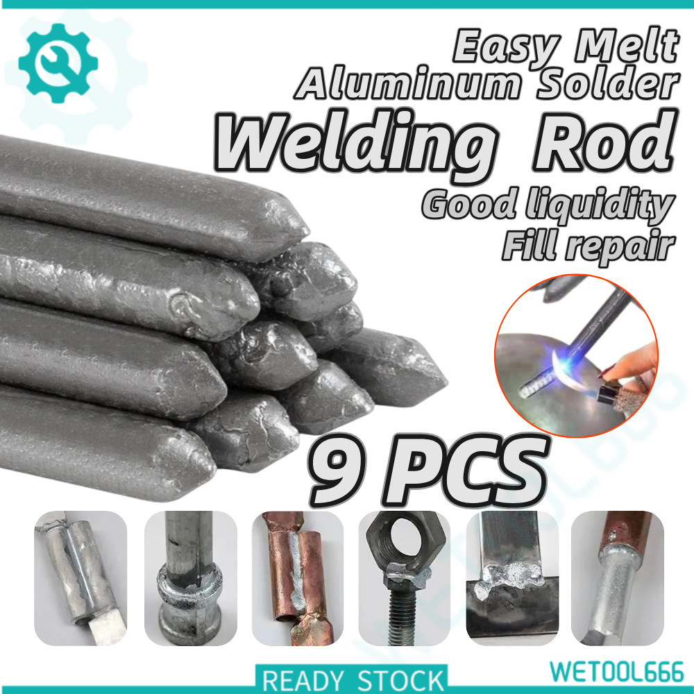3/6/9Pcs Welding Rods Easy Melt Aluminum Solder Welding Strip No Need ...