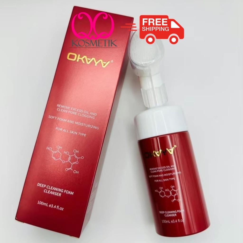 OKAYA Cleanser Foam 100ml Soft Foam And Moisturizing Deep Cleaning ...
