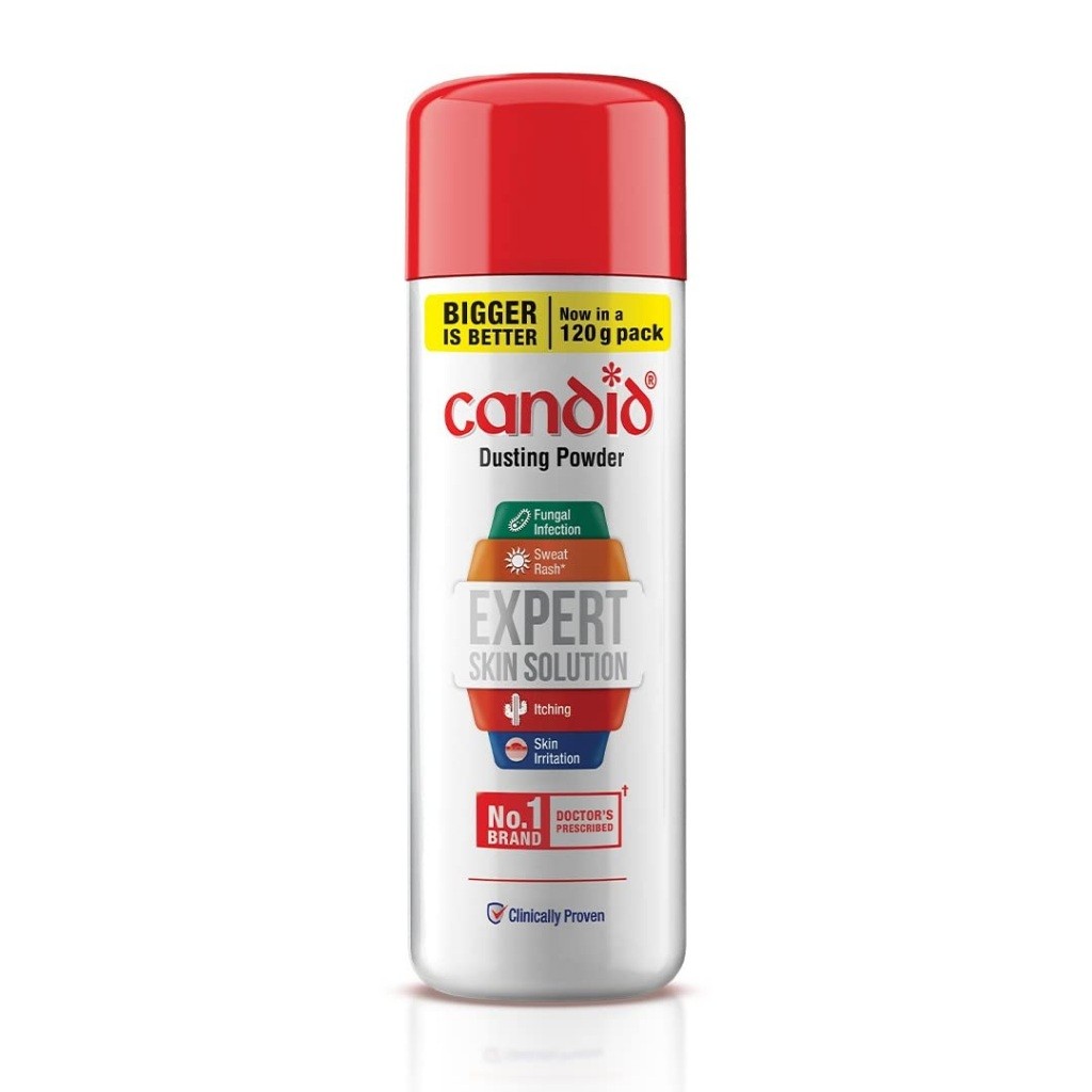 Candid Dusting Powder | Prevents Sweat Rash, Itching, Itching, Fungal ...