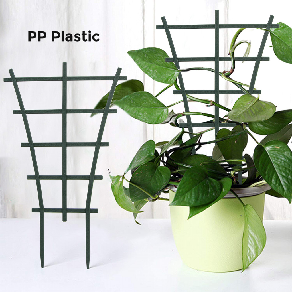 Plant Climbing Stand Sturdy Stackable Garden Trellis Plastic Plant Climbing Support Trellis For ...