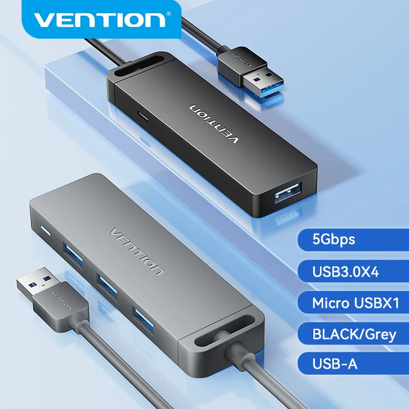 Vention USB C Hub High Speed 4 Ports Multi Type C to USB 3.0 Hub ...