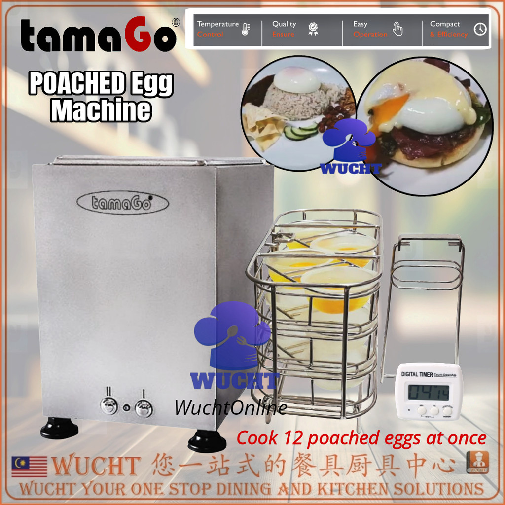 【WUCHT】TAMAGO Poached Egg Machine Poach Egg Machine Egg Cooking Machine ...