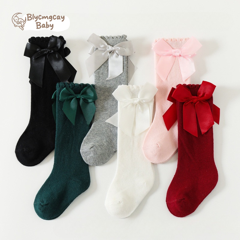 Cotton Baby Socks Spanish Style Baby Girls Princess Socks with Large ...