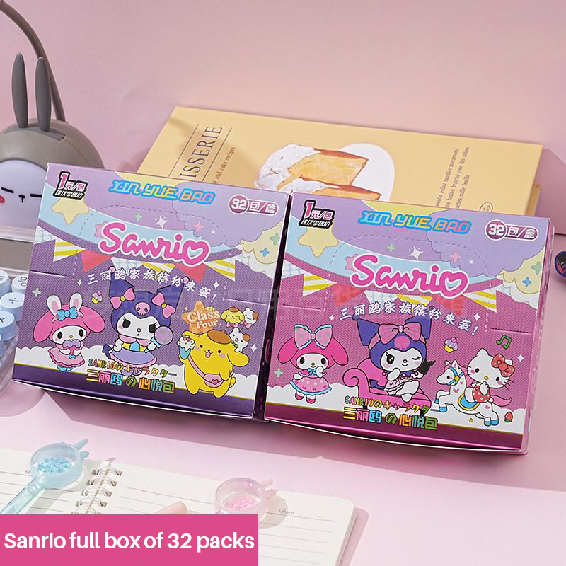 A whole box of Sanrio cards, cards, toys, Kuromi Melody collection ...