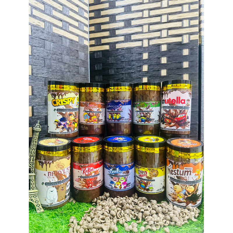 CHOCOJAR BABY CRUNCH 500ml/ 250g+ VIRAL SEDAK DOOH /koko cocojar FREE ...