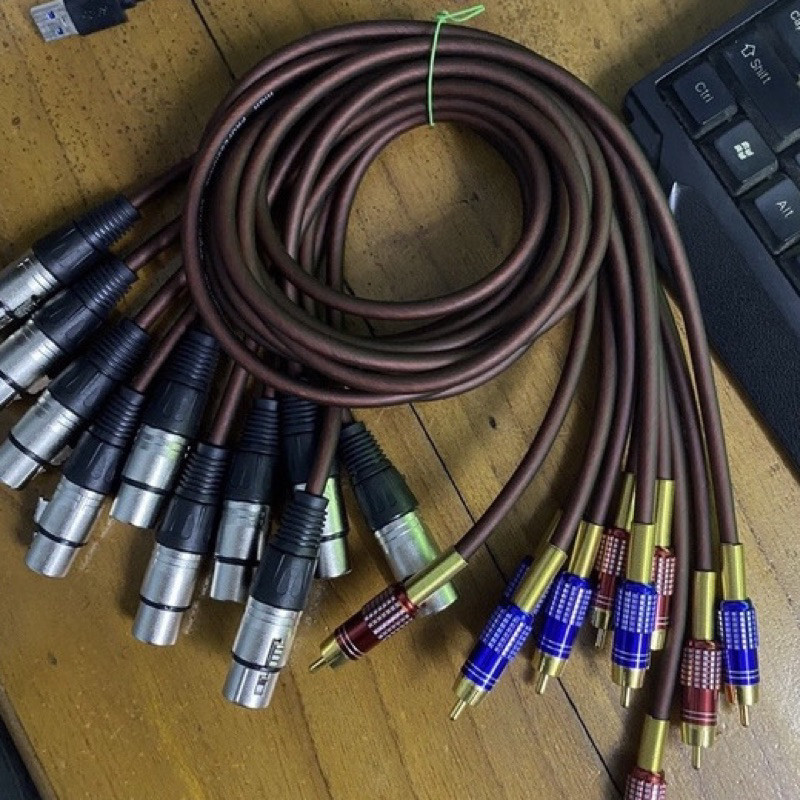 Canon wire - AV audio cable signal wire (Price is for 1 wire) | Shopee ...