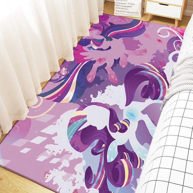 Area Rugs for Kids Girls My Little Pony Twilight Sparkle Rainbow ...