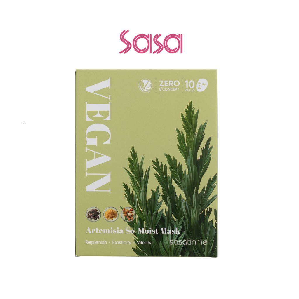 SASATINNIE : Artemisia So-Moist Mask (10's) | Shopee Malaysia