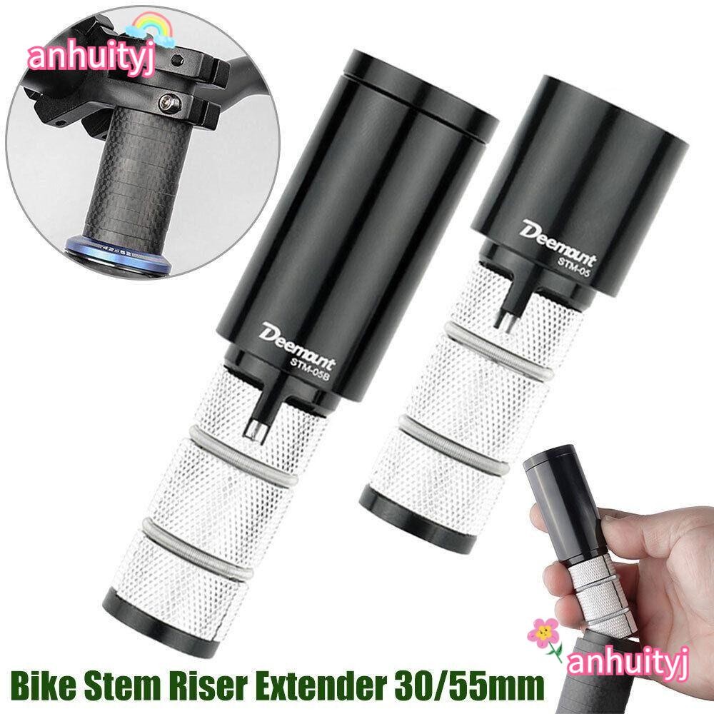 LANJ Bike Fork Stem Extension MTB Riding Bike Extension Adapter Fork ...