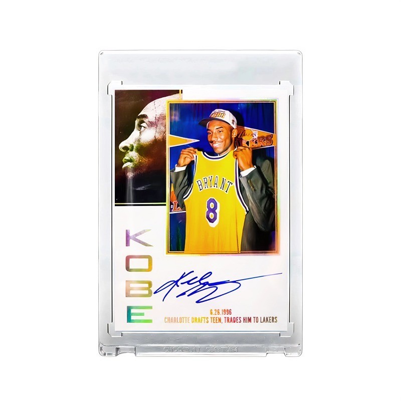 Kobe Star Card Signature Homemade Card Rookie No. 8 1/1 Series Non-Pani ...