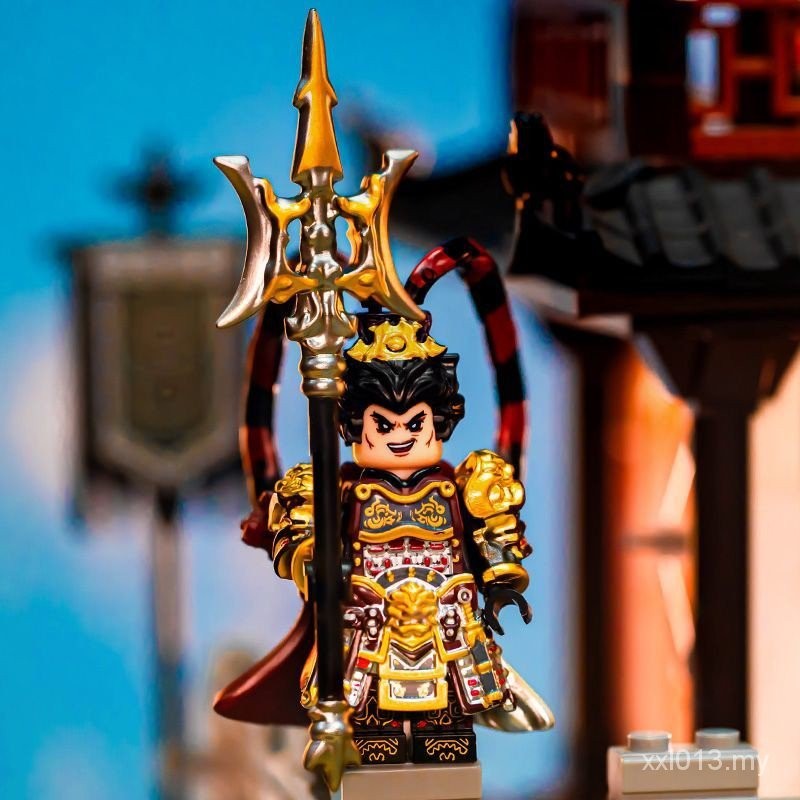 Compatible Building Blocks Three Kingdoms War General Lv Bu Doll Toy ...