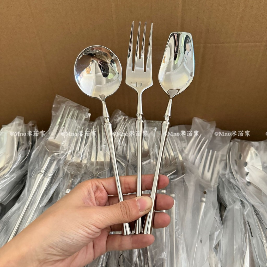 304 Stainless Steel Small Waist French Main Table Spoon Household ...