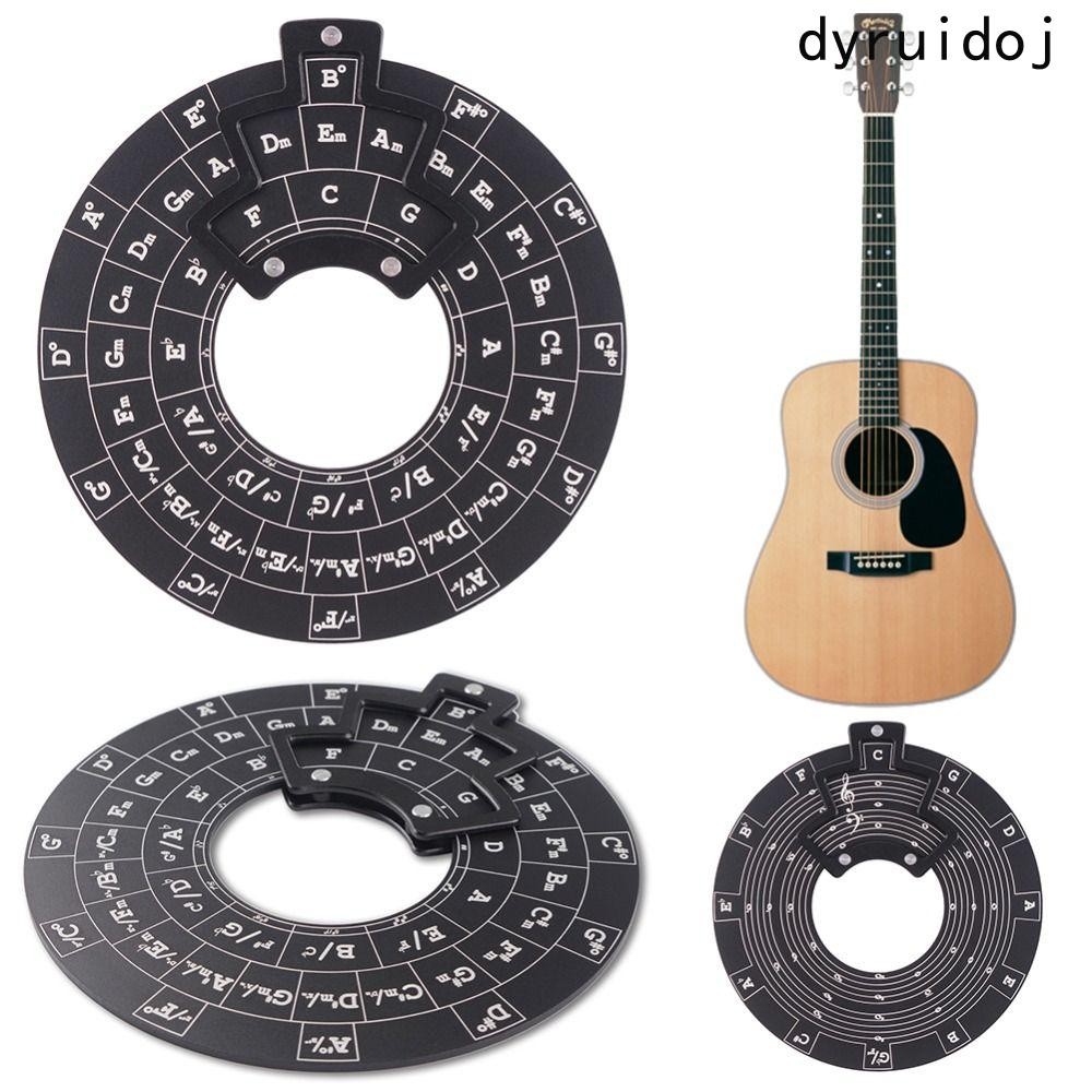 DYRUIDOJ Circle of Fifths Wheel, Chord Progression Rotating Design ...