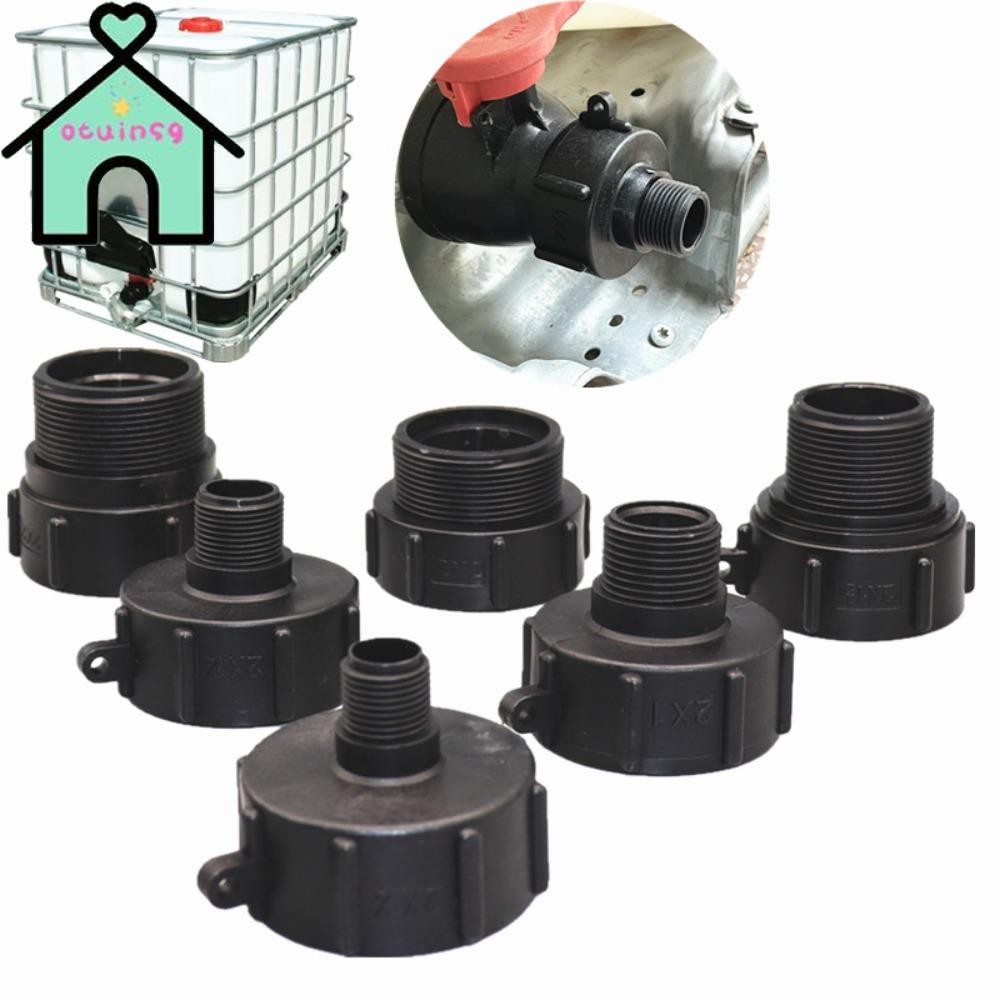 OTUINSG IBC Ton Barrel Connector, S60 Plastic IBC Tank Adapter, Garden ...