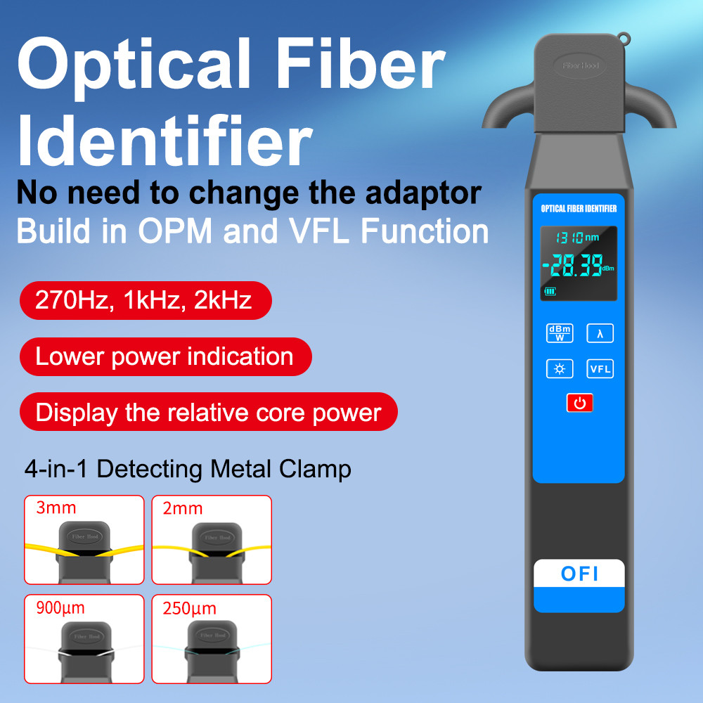 TM501 Anti-fall Optical Fiber Signal Identifier Red Light Source All-in ...