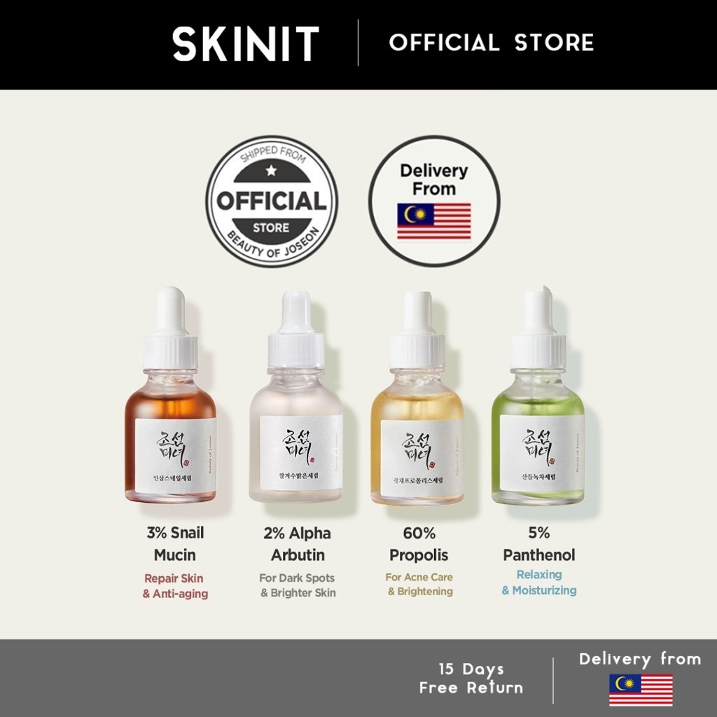 Beauty Of Joseon Revive Serum / Glow Deep Serum / Glow Serum / Calming Serum 30mL | Shopee Malaysia