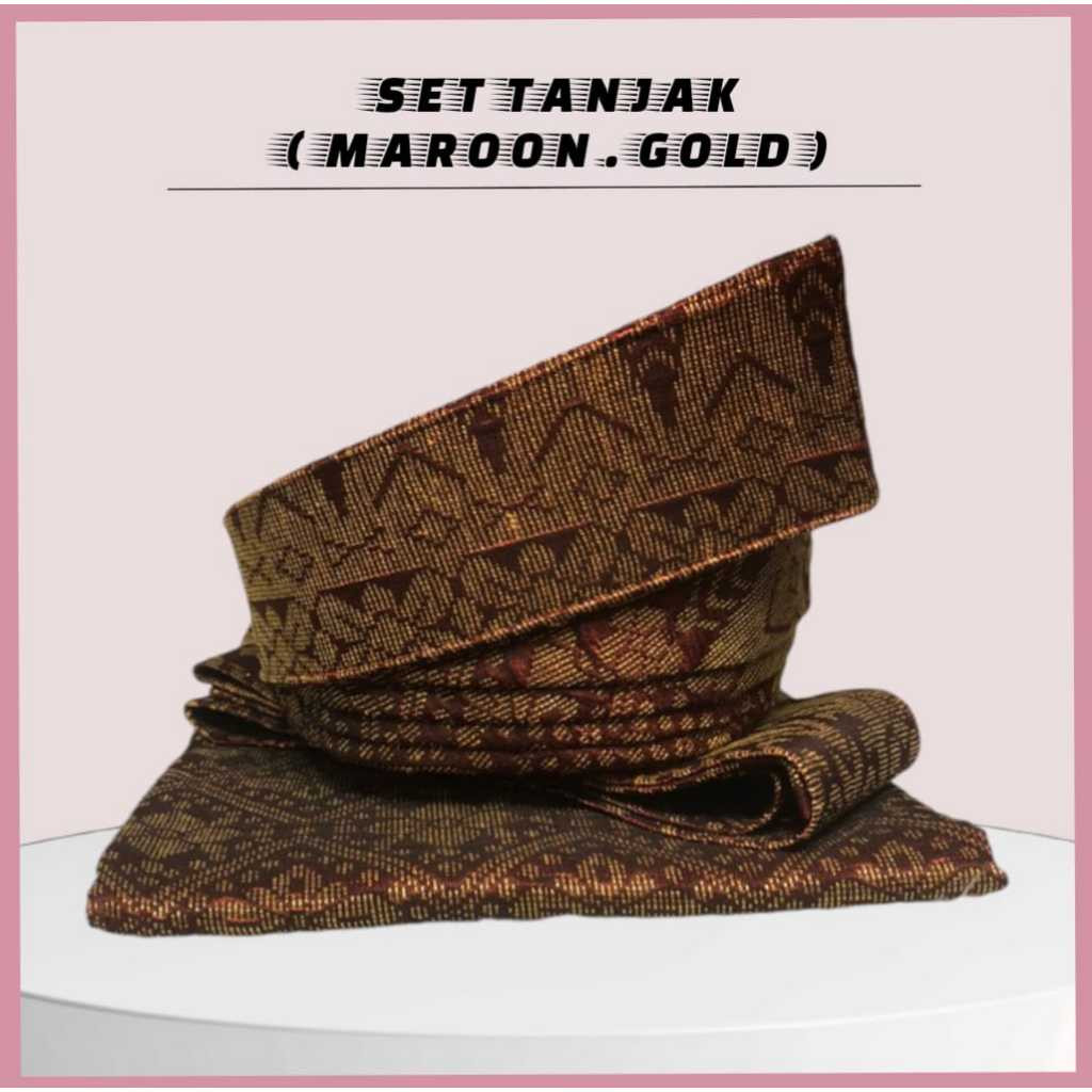 SET TANJAK SONGKET (TANJAK , SAMPIN , BENGKONG) | Shopee Malaysia