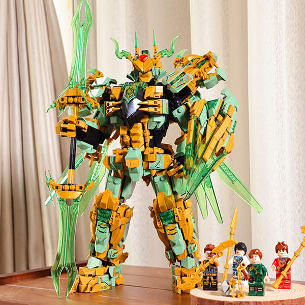 lego ninjago robot lego brick Blok Binaan NINJAGO® Senyap Titan Mecha ...