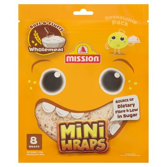 Mission Mini Wraps Wholemeal 8 Wraps | Shopee Malaysia