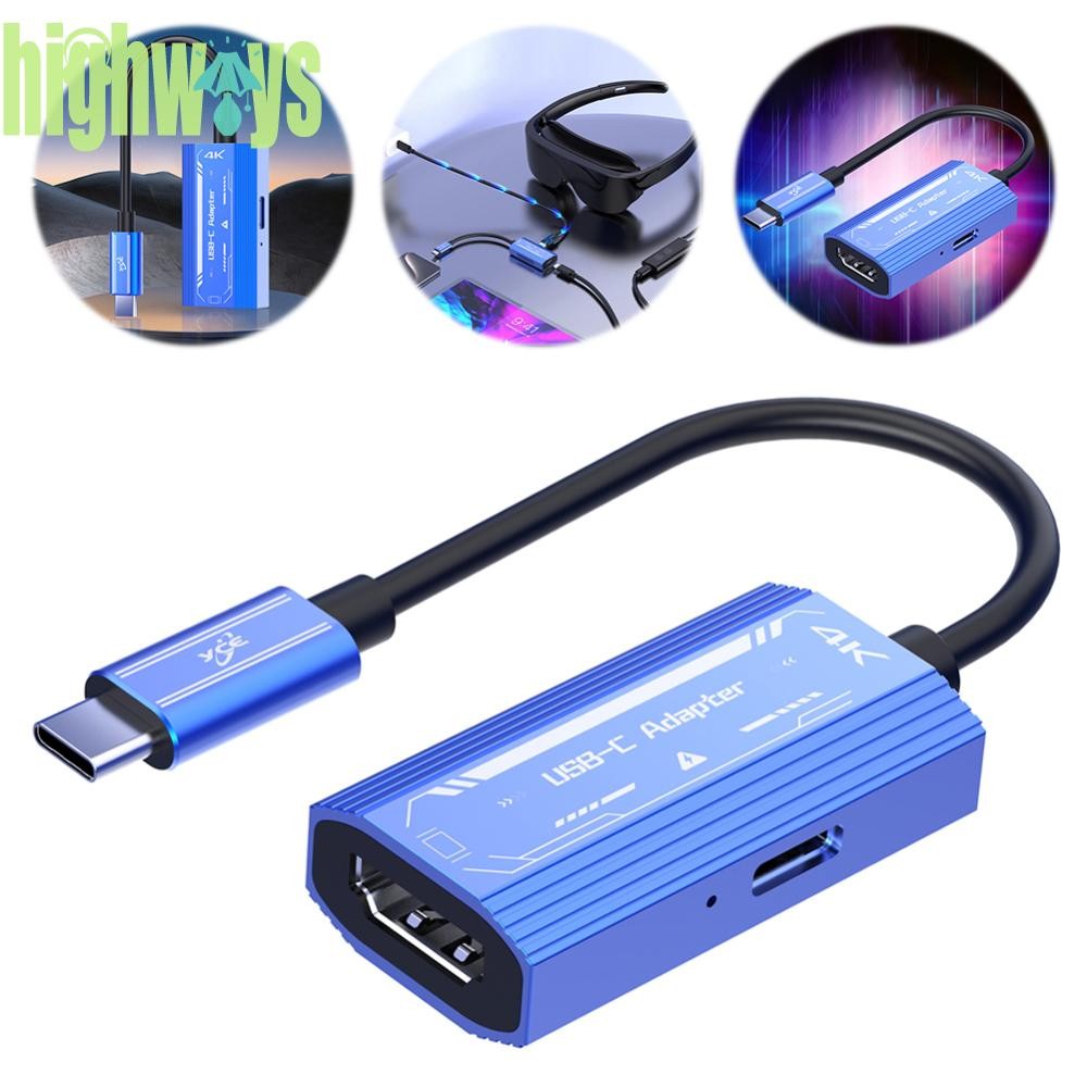 USB Type C To HDMI-compatible Adapters 4K@60Hz for XREAL/Rokid Air AR ...
