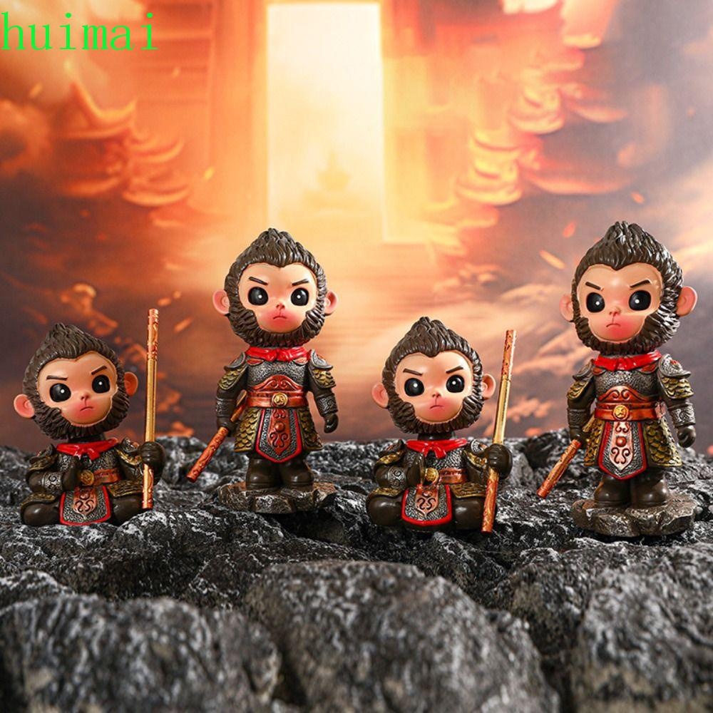 HUIMAI Black Myth Wukong Ornament, Cute Game Peripherals Black Myth ...