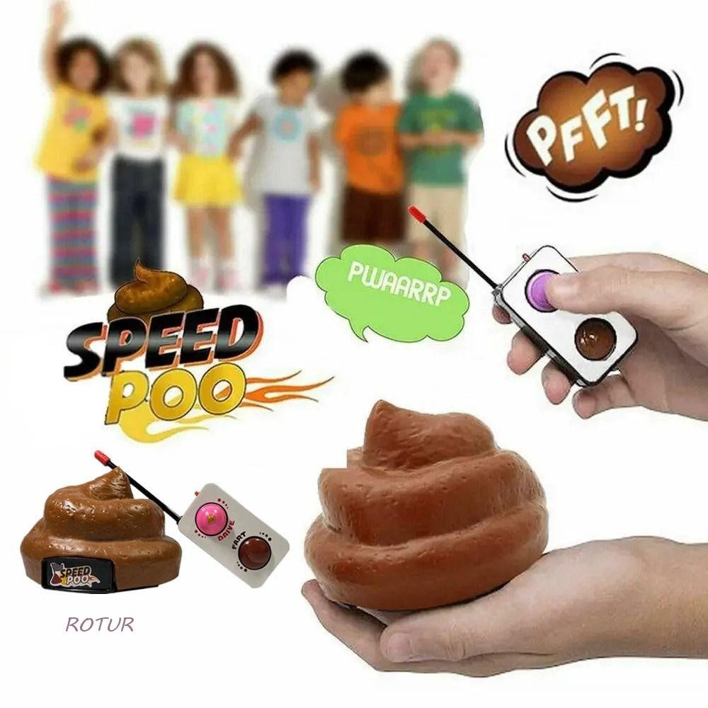 ROTUR Remote Control Poop, 360 Rotating Interesting Poop Trick Toy ...