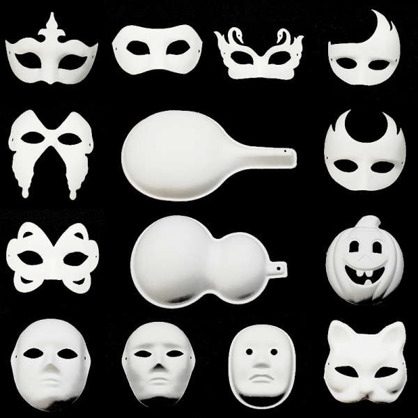 halloween mask heyday mask deadpool mask Topeng pulpa lukisan yang ...