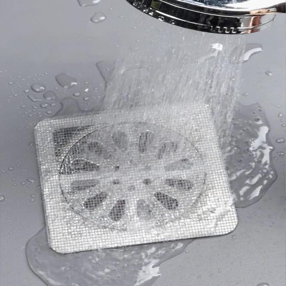 10pcs Disposable Shower Drain Cover Hair Catcher Shower Drain Mesh ...