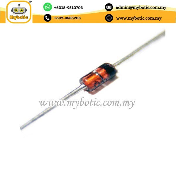 1N60 1N60P DO-35 Schottky Germanium Diode TV Radio FM Detection ...