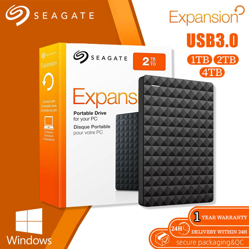 External Hard Drive 4TB Mobile Hard Drive 2TB Portable Solid State ...