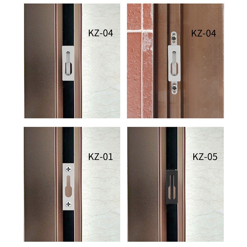 【YAFEX-MY】Sliding Door Keepers Stainless Steel Sliding Glass Door Lock ...