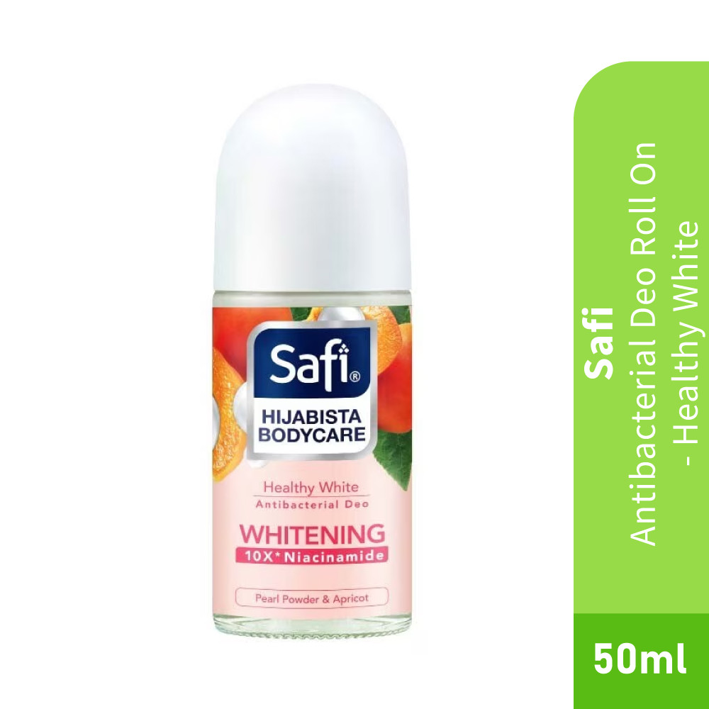 SAFI Antibacterial Deo Roll On 50ml - Healthy White Deodorant Safi ...