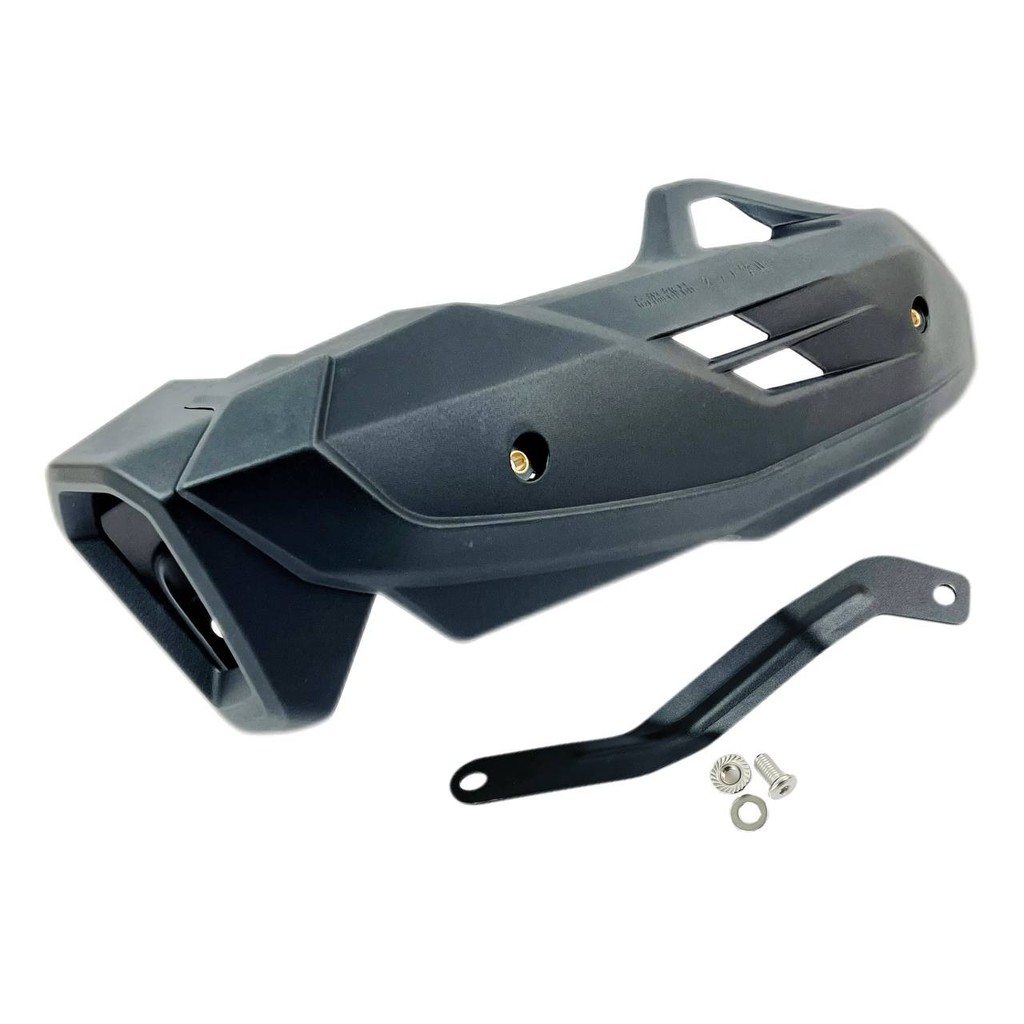 YAMAHA NMAX155 V2 V3 / NVX155 V2 V3 MUFFLER COVER FULL BLACK DESIGN ...