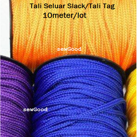 10meter Tali Halus Ikat Seluar Trek / Seluar Sukan | Shopee Malaysia