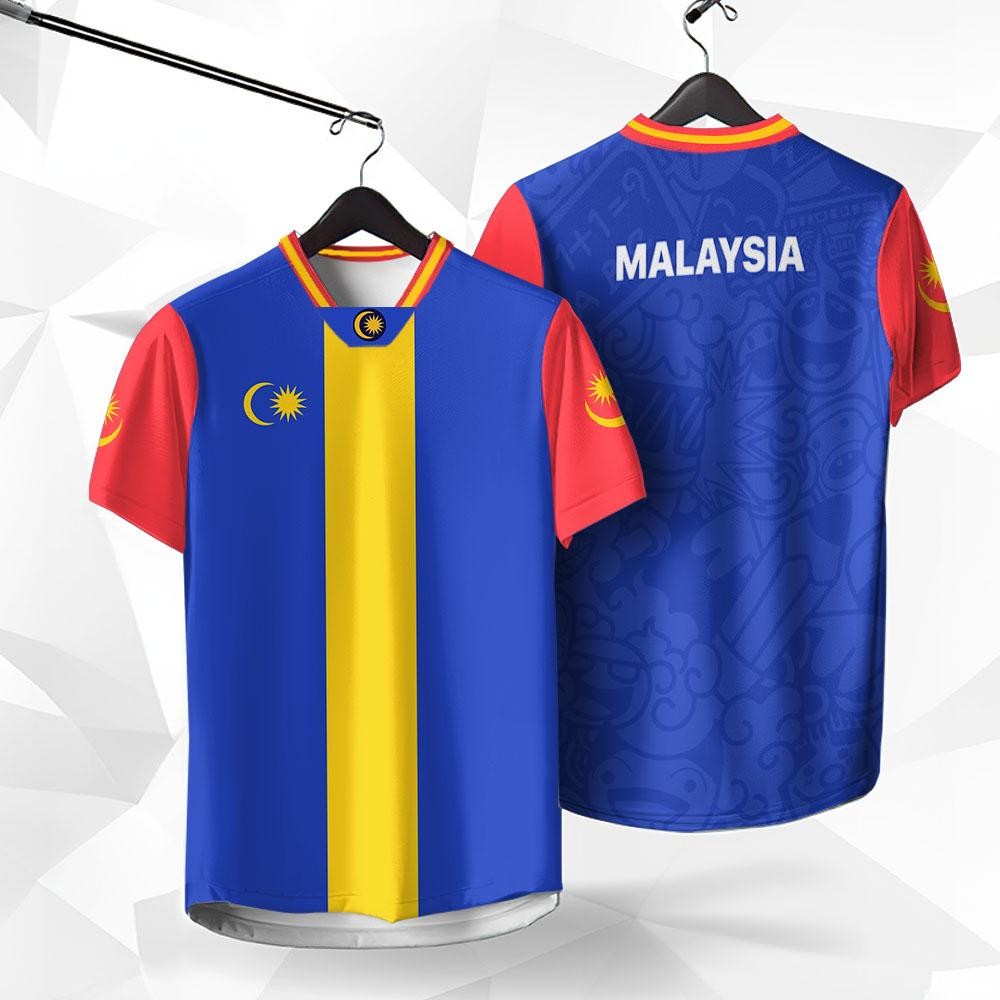 2025 New Design Malaysia Day Jersey 2025 68th Baju Merdeka Lelaki ...