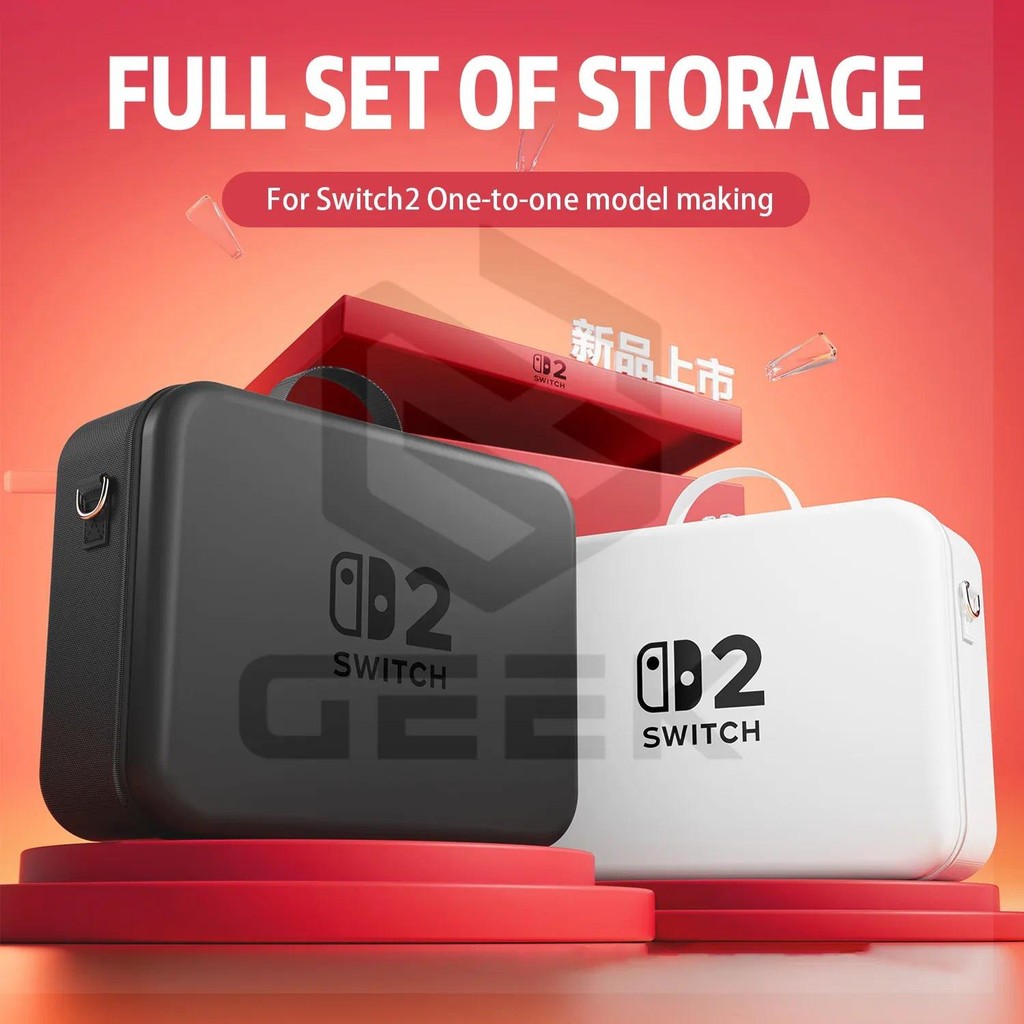 Switch 2 Large capacity Storage Fully Set Hand Storage Bag Switch PU ...
