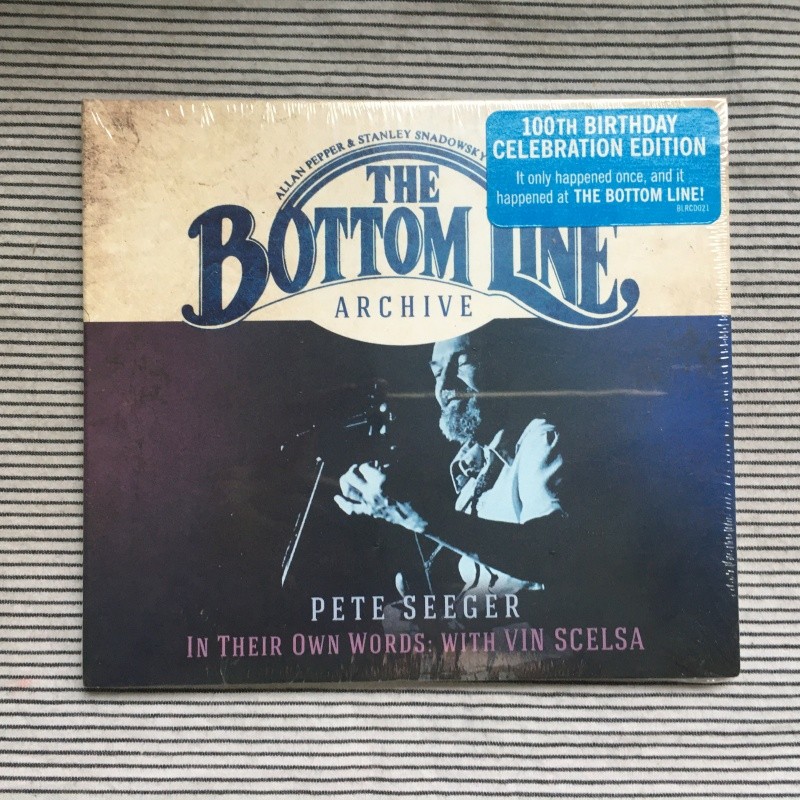 (brand new ) Pete Seeger - The Bottom Line Archive Series 限时 | Shopee ...