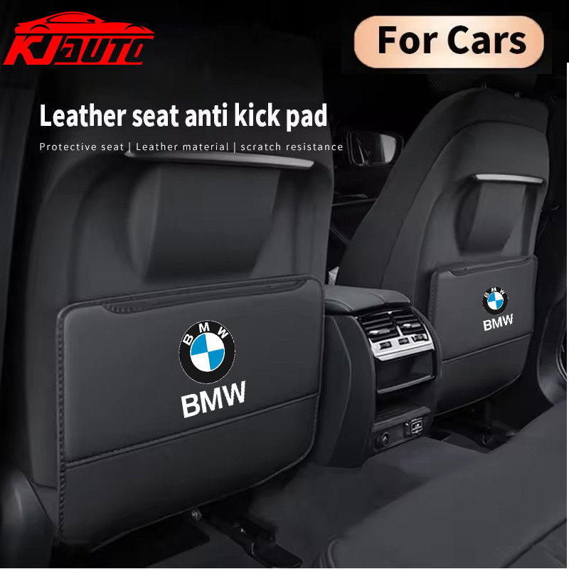 1pc BMW Car Seat Kid Protector Anti-Kick Mat Pad Car Seat Back Children ...