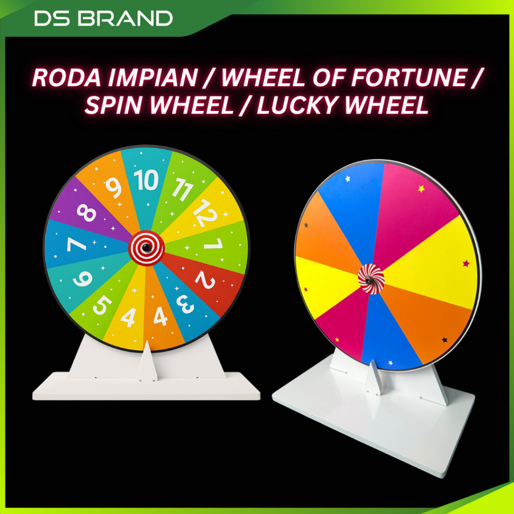 Roda Impian / Wheel of Fortune / Spin Wheel / Lucky Wheel / DS Brand D2 ...