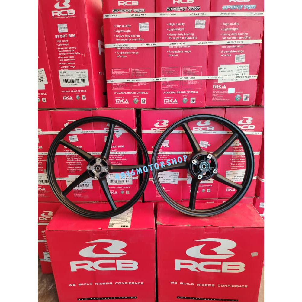 100% ORIGINAL RCB SP522 522 SPORT RIM Y125Z Y125ZR LC135 5S 55C 1.4 / 1 ...