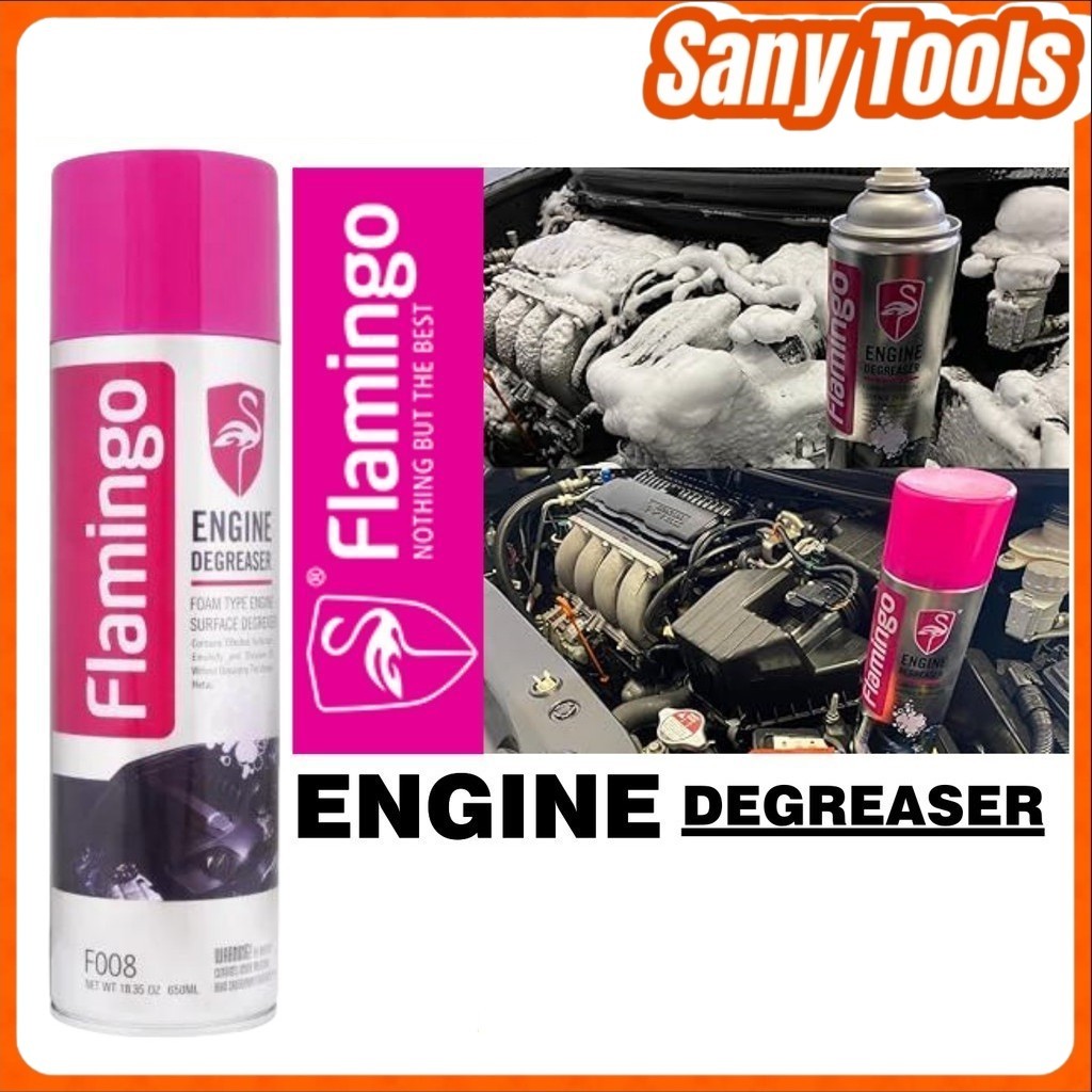 FLAMINGO Engine Degreaser Chemical Car Wash Bike Treatment Car care ...
