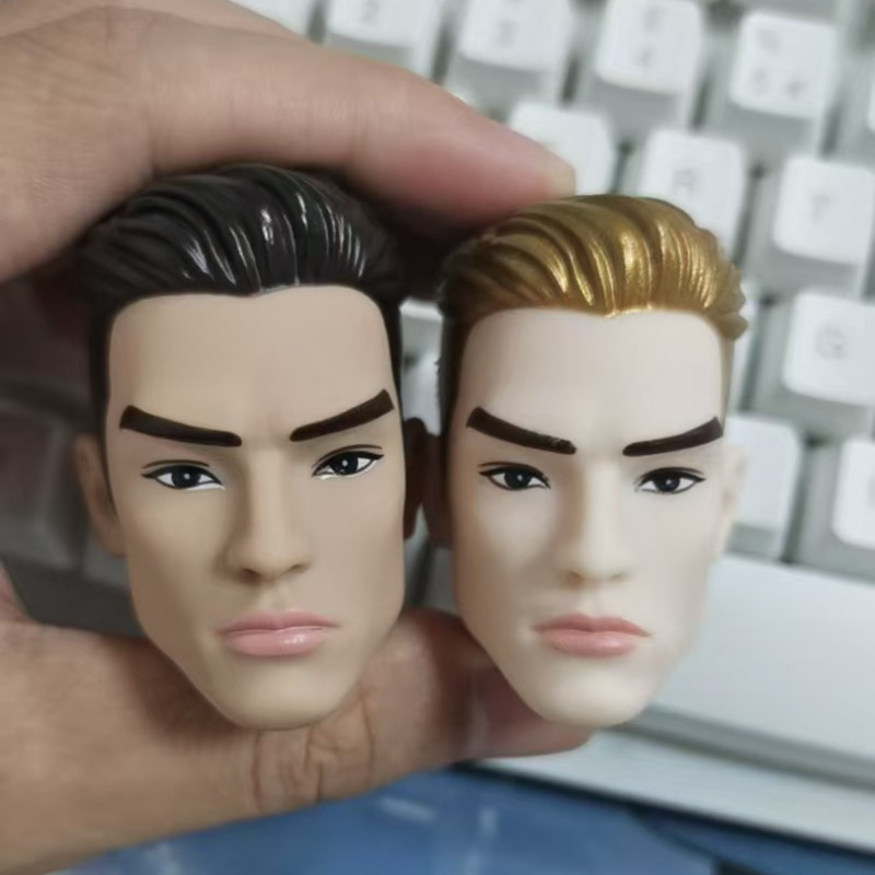 1/6 Male Doll's Head 35cm Height Man Doll Accessoies White/Normal/Tan ...