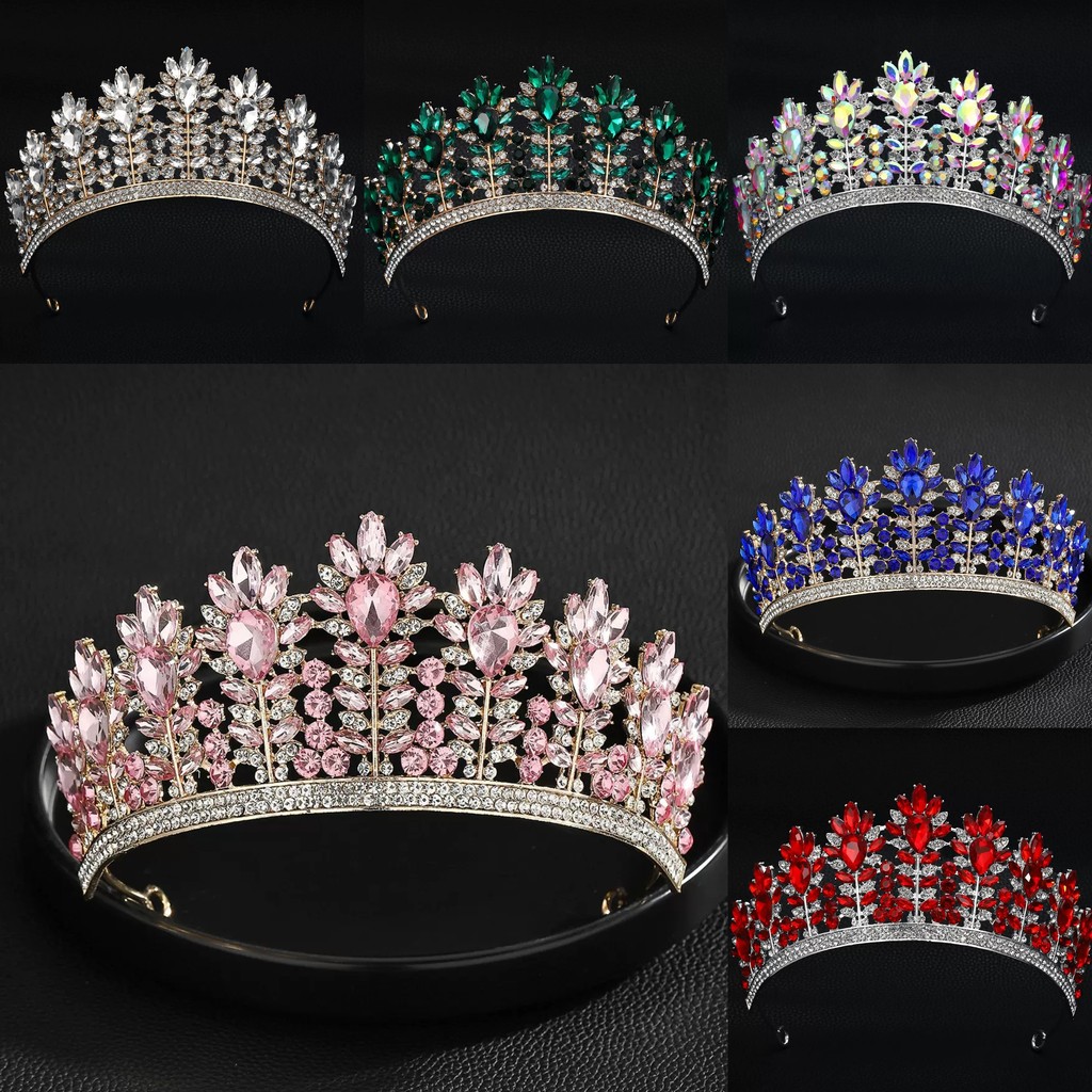 High-End Feeling Bridal Wedding Dress Crown Headdress High-End Alloy ...