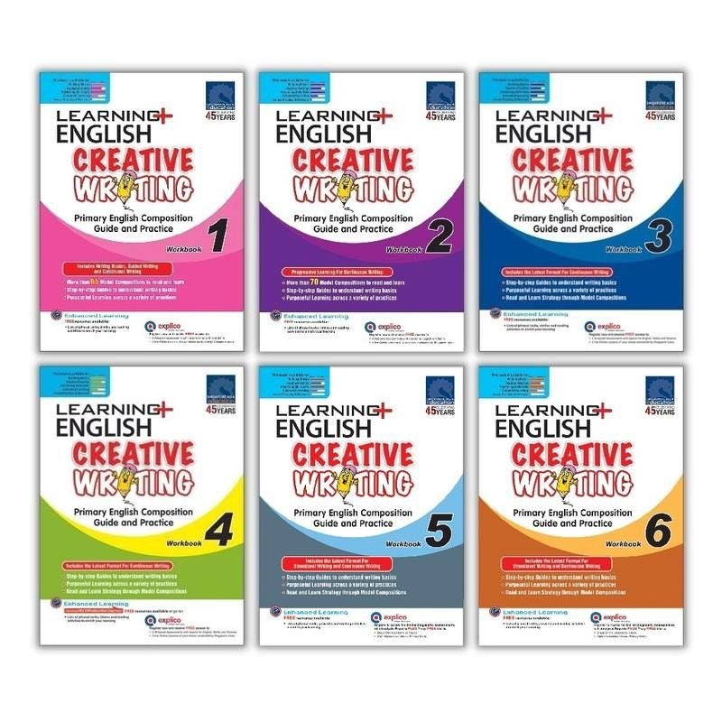 Learning+ English Creative Writing Workbook 1 - 6 | Skill-Based ...