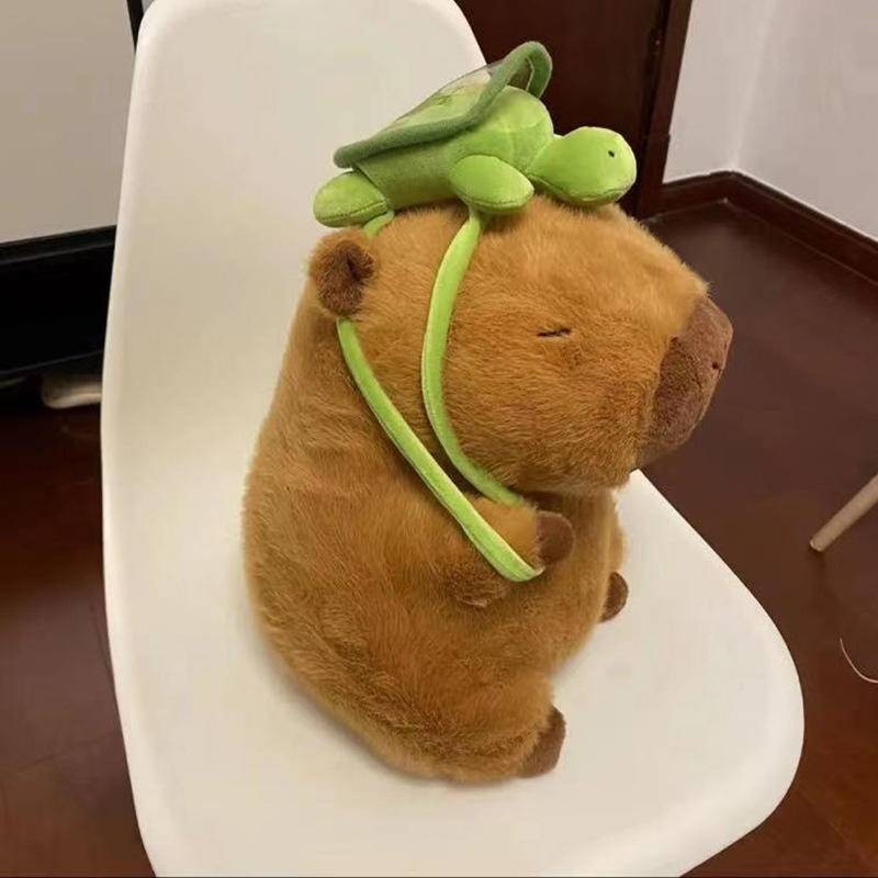 New Capybara Plush Simulation Snot Animals With Stretchable Nasal Mucus ...