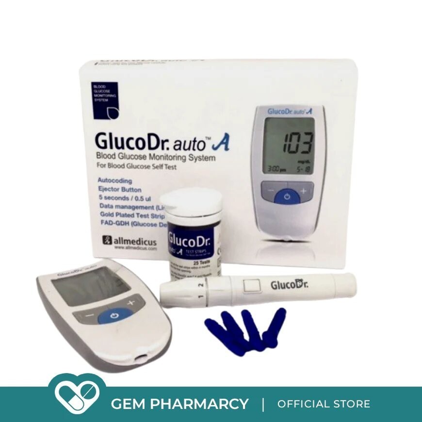 GLUCO DR. AUTO BLOOD GLUCOSE MONITORING SYSTEM AGM-4000 | Shopee Malaysia
