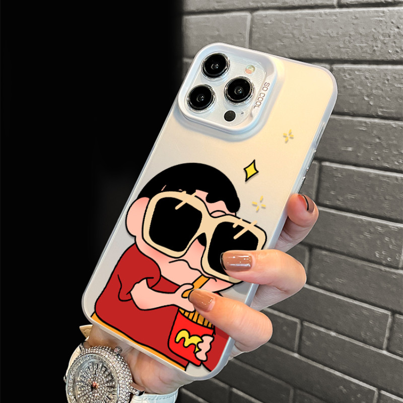 New Sunglasses Shin-chan Casing For Samsung Galaxy A36 5G S25 Ultra S25 ...